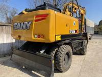 China Ready To Work Chinese Original SANY SY155W Used Wheel Excavator TCD4.1 L4 Engine type for sale