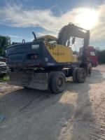 China Ready To Work Sweden Original VOLVO EW170 Used Wheel Excavator for sale