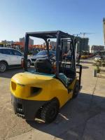 China Japan Used Compact Electric Forklift Komatsu 2.5 Ton Forklift Engine Power for sale