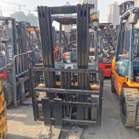 China Japan Used Compact Electric Forklift TOYOTA 2.5 Ton Forklift Engine Power for sale