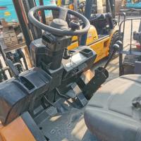 China Japan Used Compact Electric Forklift TOYOTA 2.5 Ton Forklift Engine Power for sale