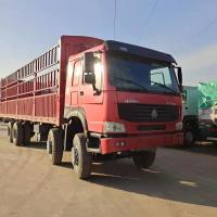 China Good Performance HOWO 8X4 Cargo Truck with 6m Cargo Box Dimensions for sale