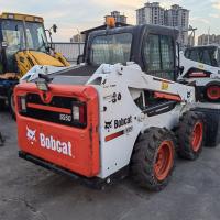 China Moving Type Wheel Skid-Steer Loader BOCAT S550 Used Loader For Construction Works Working for sale