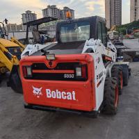 China Moving Type Wheel Skid-Steer Loader BOCAT S550 Used Loader For Construction Works Working for sale
