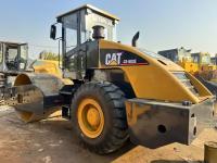 China Used CAT CS-683E Vibratory Roller Compactor  1.8 mm Amplitude 134 kW Engine Power for sale