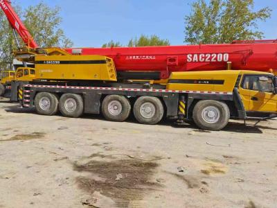 China Used Sany SAC 2200 Crane  220 Ton Capacity Travel Speed 80 Km/H for sale