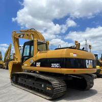 China Used CAT 325CL Excavator Reliable Second-Hand Caterpillar 325CL With 9.6m Transport Length for sale