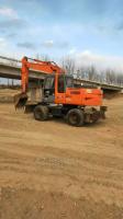 China Used Hitachi ZX170W Wheeled Excavator Engine Power 128 KW for sale