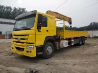 China Used HOWO 371 Truck Crane Reliable 6x4 Mobile Crane Exported From China for sale