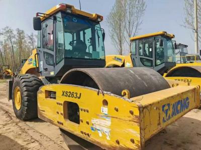 China Used XCMG XS263J Vibratory Road Roller  Global Shipping 26t for sale