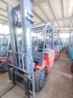 China Used 3 Ton Electric Heli Forklift  2022 Model 80% Battery Health for sale