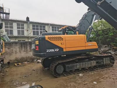 China Certified Used Hyundai 220LVS Excavator For Sale Full Inspection Report for sale