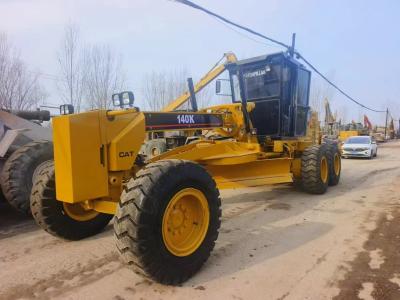 China Used CAT 140K Motor Grader 17.27 T Transport Height 3.35 M for sale