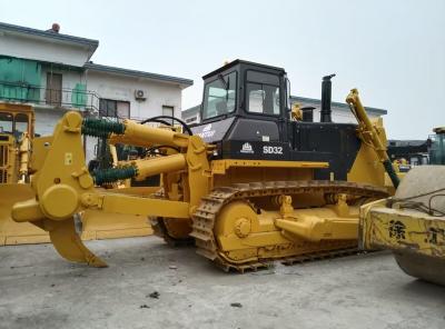 China Used Shantui SD32 Bulldozer Powerful Crawler Dozer With 235 KW Engine for sale