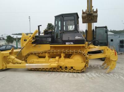 China Used Shantui SD13L Wetland Bulldozer For Exporter Transport Length 4.492 M for sale