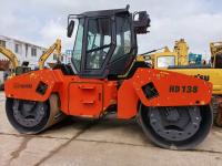 China Used Hummer HD138 Vibratory Road Roller 13.82t 100kW for sale