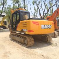 China Used SANY SY135C Excavator 13.5 Ton Crawler Digger Shanghai for sale