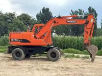 China Used Doosan DH150W-7 Wheel Excavator 15 Ton Good Condition for sale