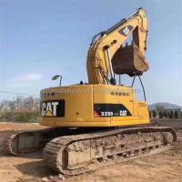 China 2020 Model CAT 328D Crawler Excavator with 35 Ton Operating Weight and 1.6m³ Bucket Capacity for sale