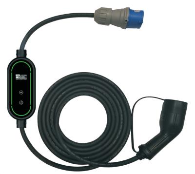 China 50Hz AC110V Home Portable EV Charger 7kW With Delay Charging Amps Switchable for sale