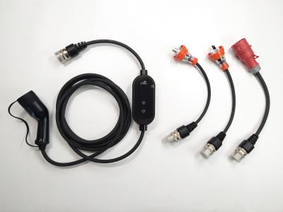 China 10A 250V 3kW Mode 2 EV Charger SAE J772 With AU/NZ 10A Plug for sale