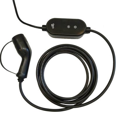 China 16A IP67 Portable EV Charger 3.7kW 110V/230V for sale