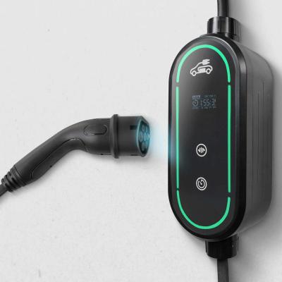 China 7kW 32A Portable EV Charger with 5m Cable IP67 CE Certified for sale