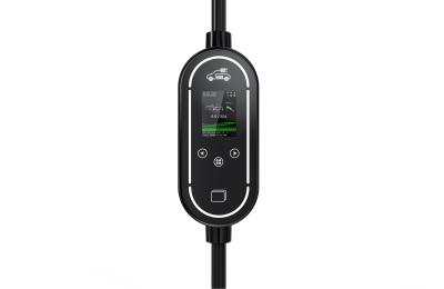 China 3.68kW 16A Smart Home EV Charger WiFi and Bluetooth Enabled LCD Display for sale