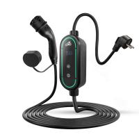 China 7.4kW 32A Portable EV Charger with IP67 & Delay Charging for sale