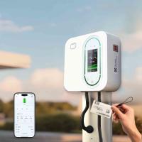 China 22kW EV Charger Solar Wallbox Station 32A 480V With Dynamic Load Balance Box for sale