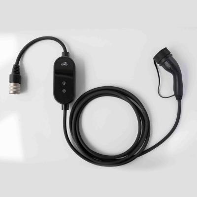 China EV Car OEM Type2/Type1/GBT/NACS 3KW/7KW/11KW EV AC Portable Charger CE Certified TPU Material, IP67 Waterproof for sale