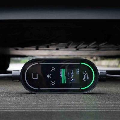 China Portable 11kW EV Charger for sale