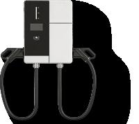 China 20kW Small DC Charging Pile with CCS2 Connector for Smart Commercial EV Charging for sale