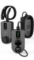 China IP66 Smart 7.4kW Wallbox EV Charger with Type 2 and App Control for sale