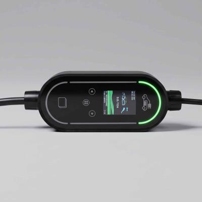 China IP67 Rated Weatherproof Outdoor EV Charging Station 3.68kW 16A Portable EV Charger for sale
