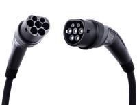 China 16A 1phase 3.6kW Type 2 female to male ev charging cables for sale