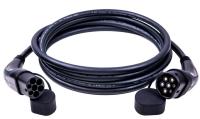 China 16A 1phase 3.6kW Type 2 female to male ev charging cables for sale