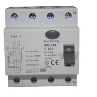 China 10KA Type B 63A RCD Circuit Breaker RCCB for Leakage Protection for sale