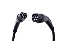 China Tethered IEC 62196 standards electric vehicle charging cable 32A 480V 22kW for charging station type 2 ev charging leads for sale