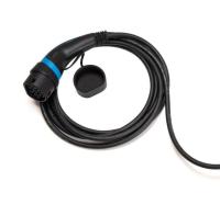 China Tethered 11kW 3 Phase Type 2 Cable 16A EV Charging Standard Connector for sale