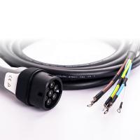 China 32A 480V 22kW Type 2 To Type 2 EV Charging Cable IP55 protection Grade for sale