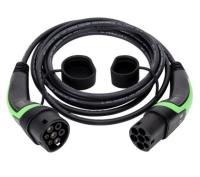 China 32A 250V 7kW Type 2 To Type 2 EV Charging Cable Standard Grounding for sale