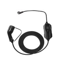 China J1772 Type1 Plug 10A 13A 5m Portable EV Charger With UK Plug Mode 2 for sale