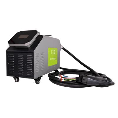 China CCS CHAdeMO GBT 380V 3 phase 20kw DC portable charger ev car electric car charger for sale