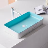 China Modern Countertop Sanitary Ware Basin Ceramic Bathroom Pedestal Sink for sale