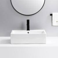 China New Design Small Size Ceramic Bathroom Wash Hand Basin Art Basin for sale