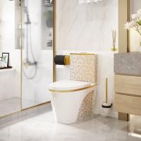 China Water Saving Siphonic One Piece Toilet Sanitary Wares Bathroom Sets for sale