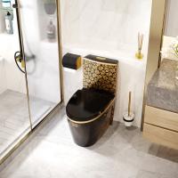 China Water Saving Siphonic One Piece Toilet Sanitary Wares Bathroom Sets for sale