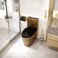 China One Piece Toilet Dual Flush 300mm 400mm Roughing In Ceramic Sanitary Ware Floor Mounted 650x370x780mm for sale