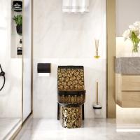 China Floor Mounted One Piece Dual Flush Toilet 3L 6L Super Swirl Siphon 650x370x780mm for sale